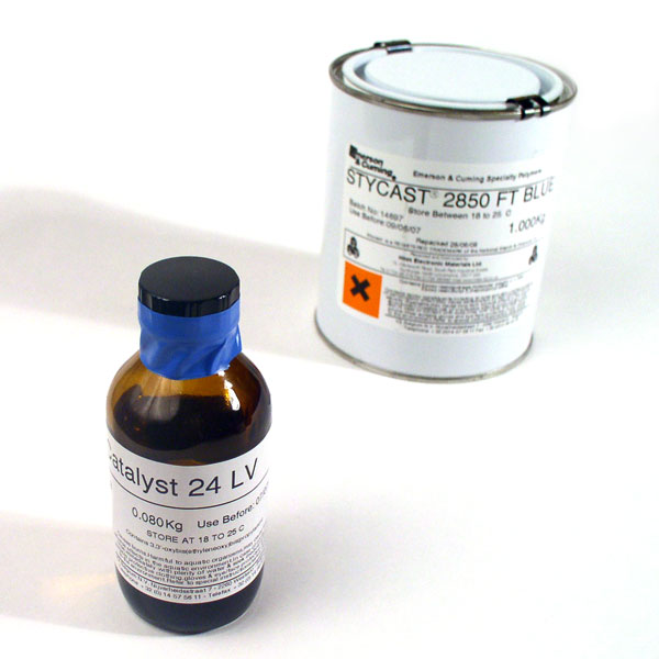 Stycast 2850 FT Black Epoxy - with catalyst 24LV [02-33-002]